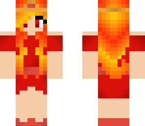 Flame Princess | Minecraft Skin
