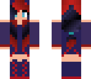 Zoroark girl | Minecraft Skin