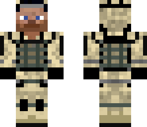 Steve Army | Minecraft Skin