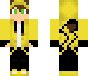 Yellow Gamer | Minecraft Skin