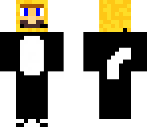 black cat mario | Minecraft Skin