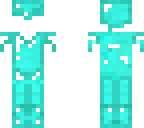 Alex in diamond armor | Minecraft Skin