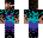 Corrupted Steve | Minecraft Skin