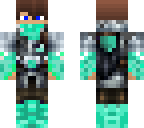 Diamond warrior | Minecraft Skin