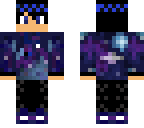galaxy boy with bandana | Minecraft Skin