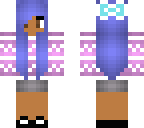 cute brown girl | Minecraft Skin