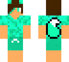 blue wolf boy | Minecraft Skin