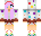 Birthday Cake Girl | Minecraft Skin