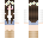 Blushing girl | Minecraft Skin