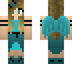 Water Nymph with Wings | Minecraft Skin