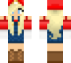 Mario girl | Minecraft Skin