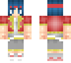Lunick from Pokemon Ranger | Minecraft Skin
