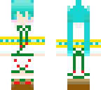 Snow Miku Minecraft Skins