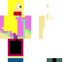 Chica fea y rubia | Minecraft Skin
