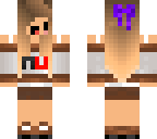 Nutella Chibi Girl | Minecraft Skin