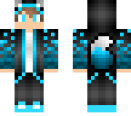blue wolf boy | Minecraft Skin