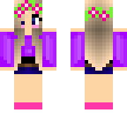 blue locks | Minecraft Skins