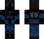 Crimson Lance Blue High Rank | Minecraft Skin