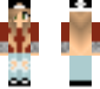 Cute Fall Girl | Minecraft Skin