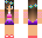 cute spring girl | Minecraft Skin