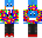 rainbow kipper | Minecraft Skin