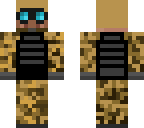 Villager Marine Villager Police Series | Minecraft Skin