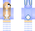 Cute Bunny Girl- Alex layout | Minecraft Skin