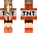 tnt girl | Minecraft Skin