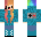 Rainbow Chibi Gamer Edition | Minecraft Skin