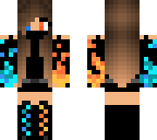 Elemental Girl | Minecraft Skin