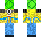 minion whit emerald block | Minecraft Skin