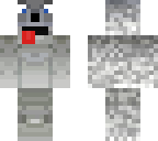 Scruffy Husky | Minecraft Skin
