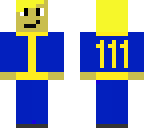 Fallout Vault Boy | Minecraft Skin
