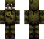 Spring-trap- PURPLE GUY INSIDE | Minecraft Skin