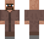 Bearded Villager Without Big Nose | Minecraft Skin