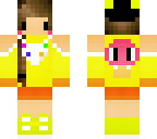 human toy chica | Minecraft Skin
