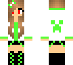 mad creeper explosion | Minecraft Skin