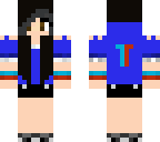 taurtis girl - brown eyes | Minecraft Skin