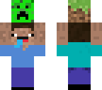 drooling steve | Minecraft Skins