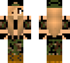 More Camo Girl | Minecraft Skin