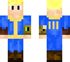 fallout 4 vault dweller | Minecraft Skin