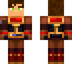 Jesse With Ellegaards Armor | Minecraft Skin