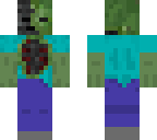 Withered Zombie | Minecraft Skin