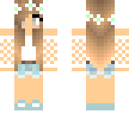 Cute Summer Girl | Minecraft Skin