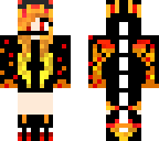 Fire Dragon | Minecraft Skin