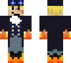 Firefist Sabo One Piece | Minecraft Skin
