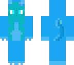 the shiny blue mew | Minecraft Skin