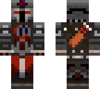 Redstone knight | Minecraft Skin