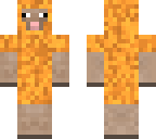 Orange Sheep | Minecraft Skin