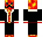 Preston with a mustache | Minecraft Skin